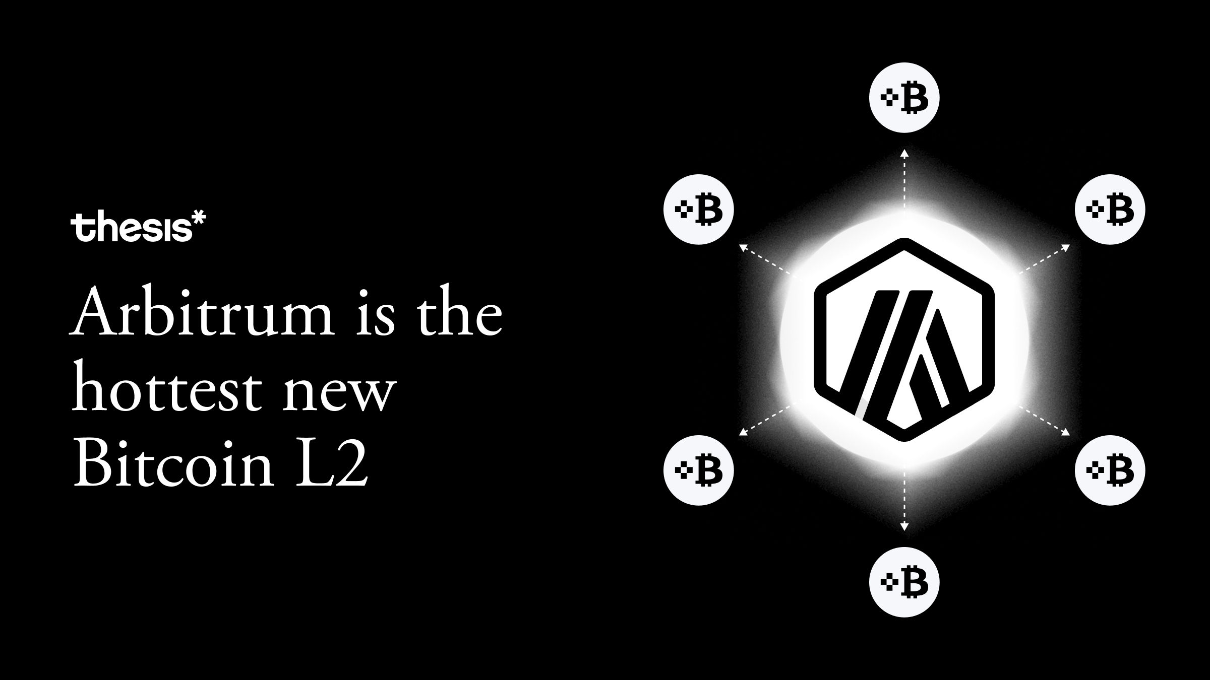 Arbitrum is now a Bitcoin L2 Arbitrum is now a Bitcoin L2